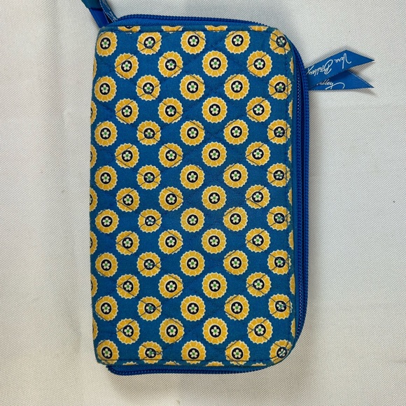 Vera Bradley | Bags | Vera Bradley Riviera Blue Wallet | Poshmark